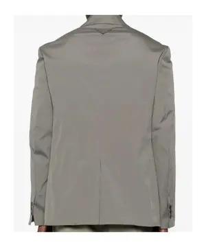 Prada Single-breasted Blazer - Medium Gray
