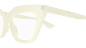 Saint Laurent Square Glasses - Ivory