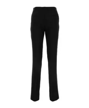 JIL SANDER Slit Hem Casual Pants - Black