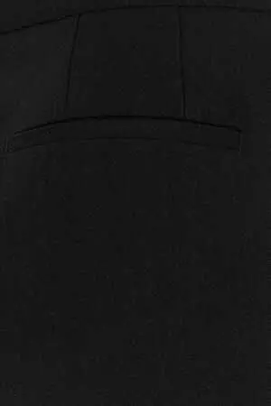 JIL SANDER Slit Hem Casual Pants - Black