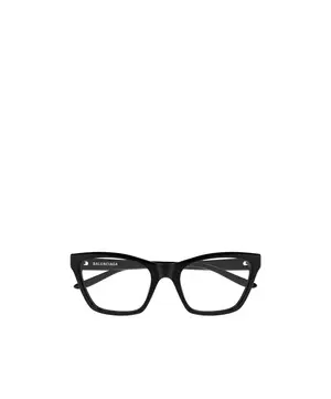 Balenciaga Cat Eye Frame Eyeglasses - Black