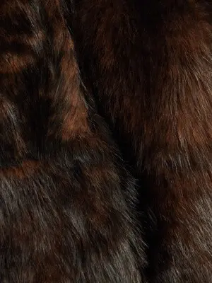 TOTEME Shearling Jacket - Dark Brown