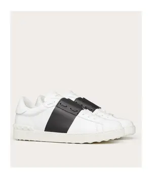 Valentino Garavani Open Round Toe Sneakers - White/black