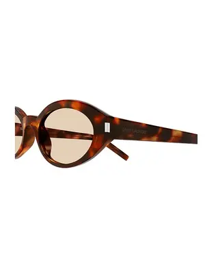 Saint Laurent Oval Frame Sunglasses
