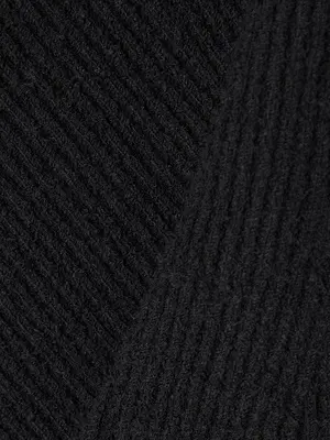 Wardrobe.NYC Ribbed Strapless Knit Top