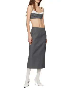 SHUSHU/TONG Spaghetti Strap Top