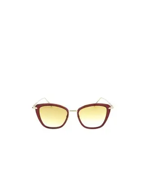 Longchamp Cat Eye Frame Sunglasses - Yellow