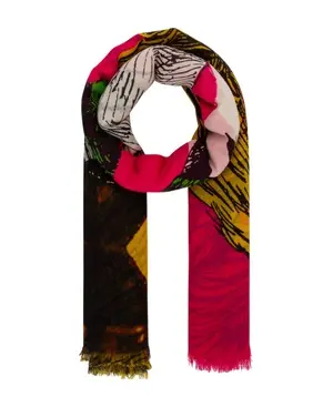 Dior Logo Scarf - Black