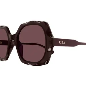 Chloé Eyewear Oversized Square-frame Sunglasses - Red