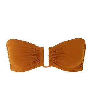ERES Show Bandeau Bikini Top - Brown