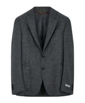 Canali Textured Two-button Jacket