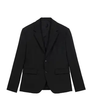 Blumarine Lettering Print Single-breasted Blazer