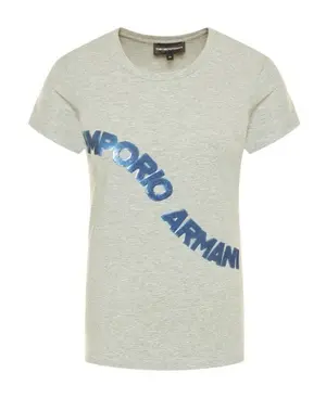 Emporio Armani Round Neck Logo T-shirt