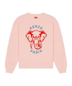 Kenzo Elephant Varsity Jungle Crewneck Sweatshirt