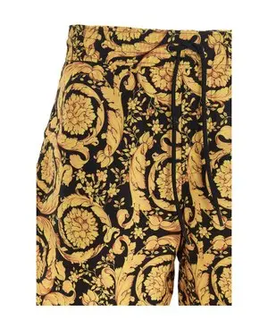 Versace Barocco Printed Swim Shorts - Multicolor