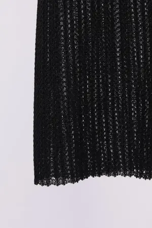 MAISON MARGIELA Ribbed Knit Midi Skirt