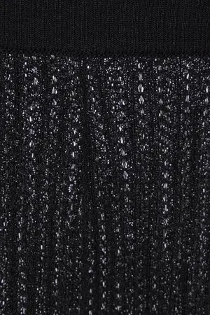 MAISON MARGIELA Ribbed Knit Midi Skirt