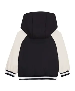 Balmain Two-tone Hooded Jacket