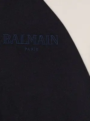 Balmain Two-tone Hooded Jacket