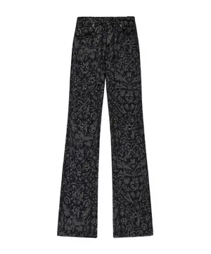 Off-white Flare Bottoms For Women