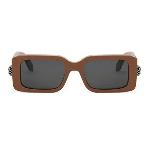 BVLGARI Rectangular Frame Sunglasses - Black