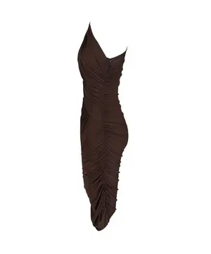 Rick Owens Amira Gathered Short Dress