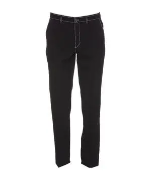 Burberry Tailored Straight-leg Trousers - Black