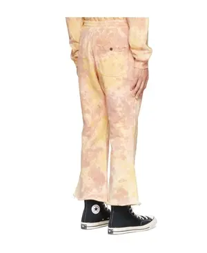 DOUBLET Multicolor Tie-dye Flare Sweatpants