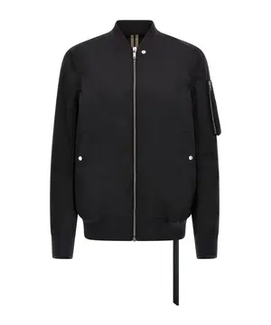 Rick Owens Classic Flight Zipped Bomber Jacket