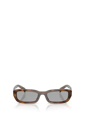 Prada Rectangular Frame Sunglasses - Gray