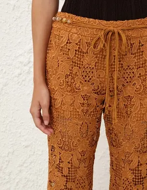 Zimmermann Coco Lace Flared Pants