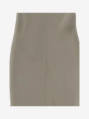 AMI Paris Sleeveless Round Neck Straight Dress