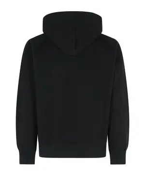 Sacai X Carhartt Wip Logo Patch Drawstring Hoodie - Black