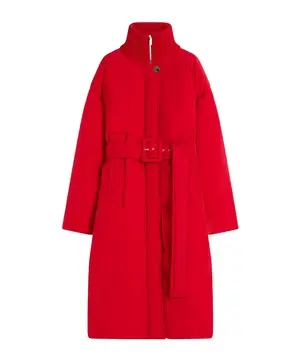 Sportmax Long-sleeved Cotton Jacket With Belt