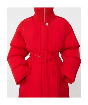 Sportmax Long-sleeved Cotton Jacket With Belt