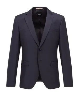 Hugo Boss Slim Fit Single-breasted Jacket - Black