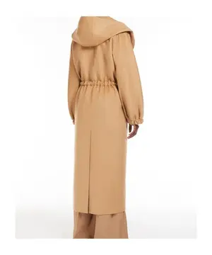 Max Mara Belted Hooded Coat