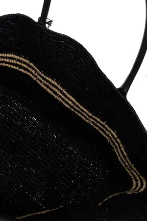 IRO PARIS Nancy Woven Tote Bag With Striped Pattern
