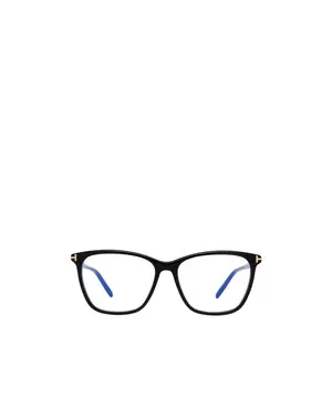 TOM FORD Geometric Frame Eyeglasses - Black