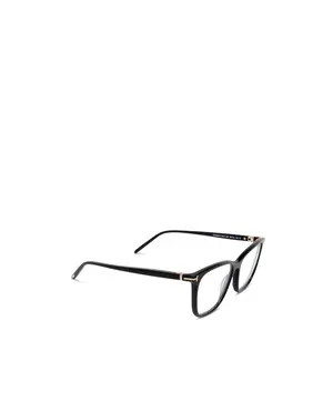 TOM FORD Geometric Frame Eyeglasses - Black