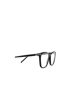 TOM FORD Geometric Frame Eyeglasses - Black