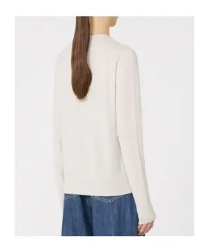 Max Mara V-neck Jumper - White