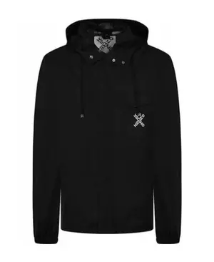 Kenzo Logo-printed Hooded Casual Jacket