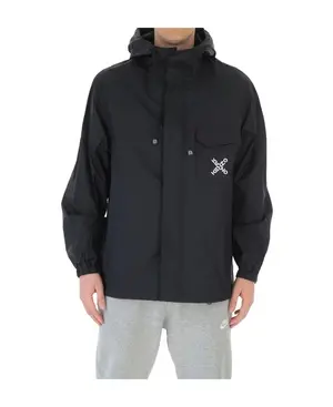 Kenzo Logo-printed Hooded Casual Jacket