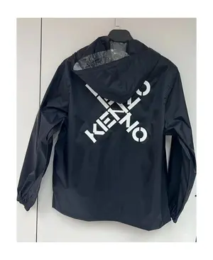 Kenzo Logo-printed Hooded Casual Jacket