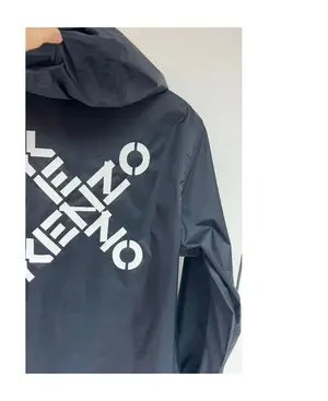 Kenzo Logo-printed Hooded Casual Jacket