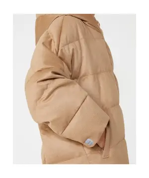 Max Mara The Cube Hooded Down Jacket - Camel