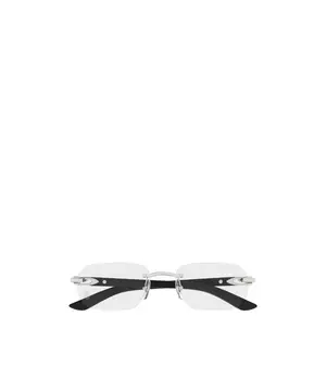 Cartier Rimless Rectangle Eyeglasses - White