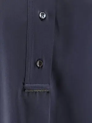 Brunello Cucinelli Monili Chain Long-sleeved Shirt