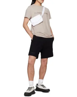 Canada Goose Logo Detailed Drawstring Shorts